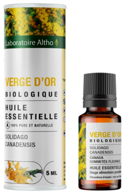 100% Organic Golden Rod (Solidago Canadensis) essential oil, 5ml ...